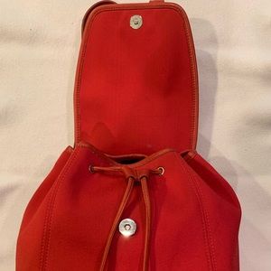Coach | Bags | Coach Red Backpack | Poshmark